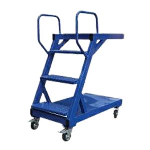 LADDER TROLLEY 3 STEP | Racks & Storage Solutions